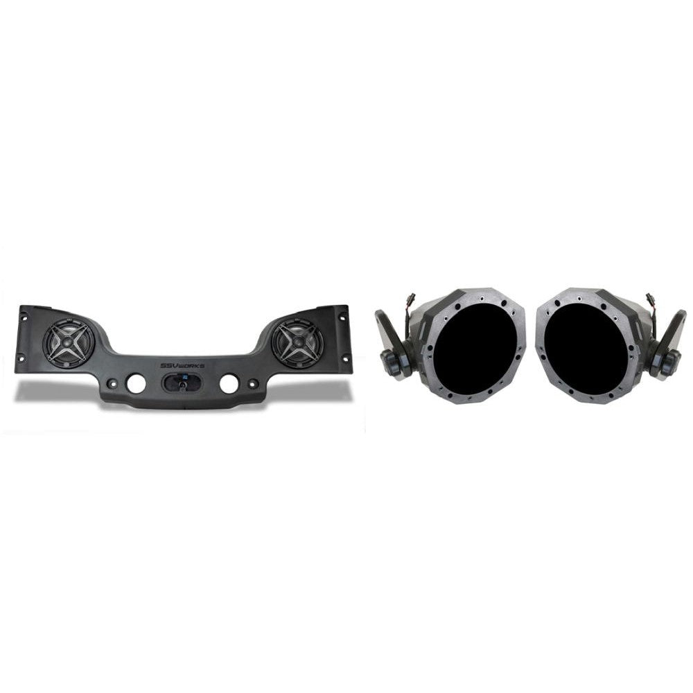 Ssv Works 8 Overhead Speaker Upgrade With Cage Mounted 65 Unloaded