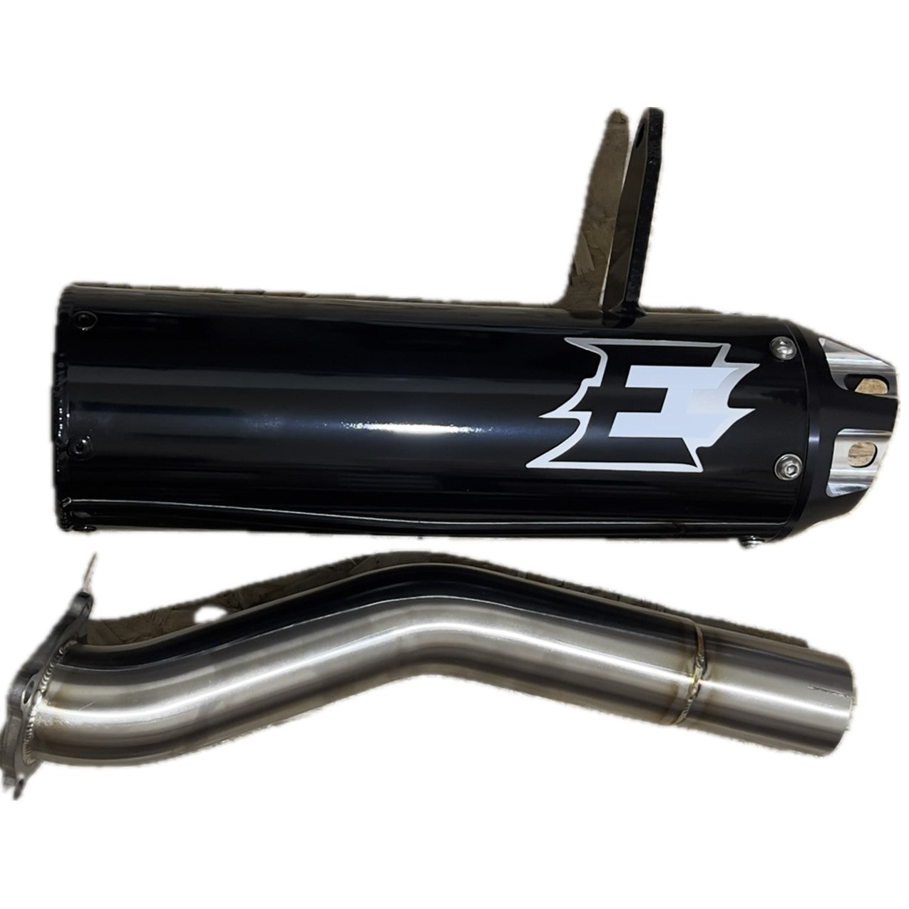 Empire Industries Slip On Cyclone Exhaust Black For Can-Am Outlander 6 ...