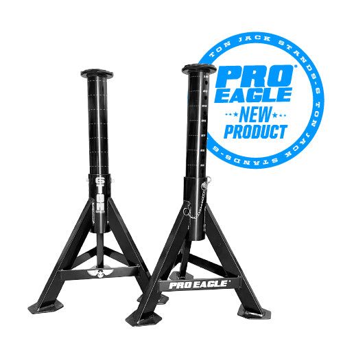 Pro Eagle Pair Of 33in Lightweight Adjustable Height Jack Stands JST32 ...