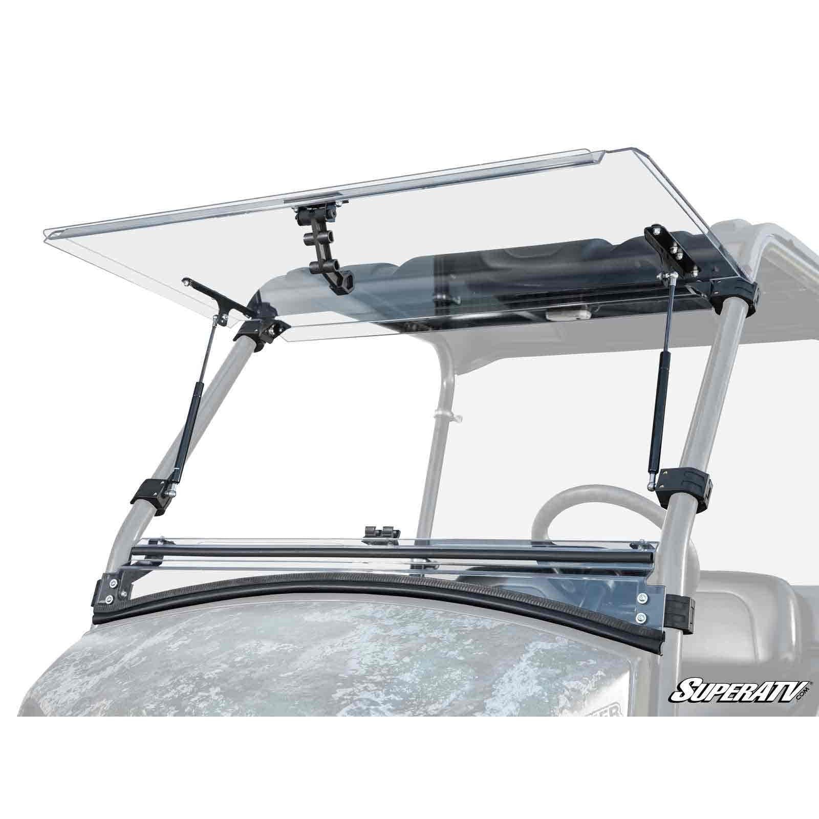 SuperATV Tracker OX400 Scratch-Resistant Flip Windshield FWS-TR-OX400 ...