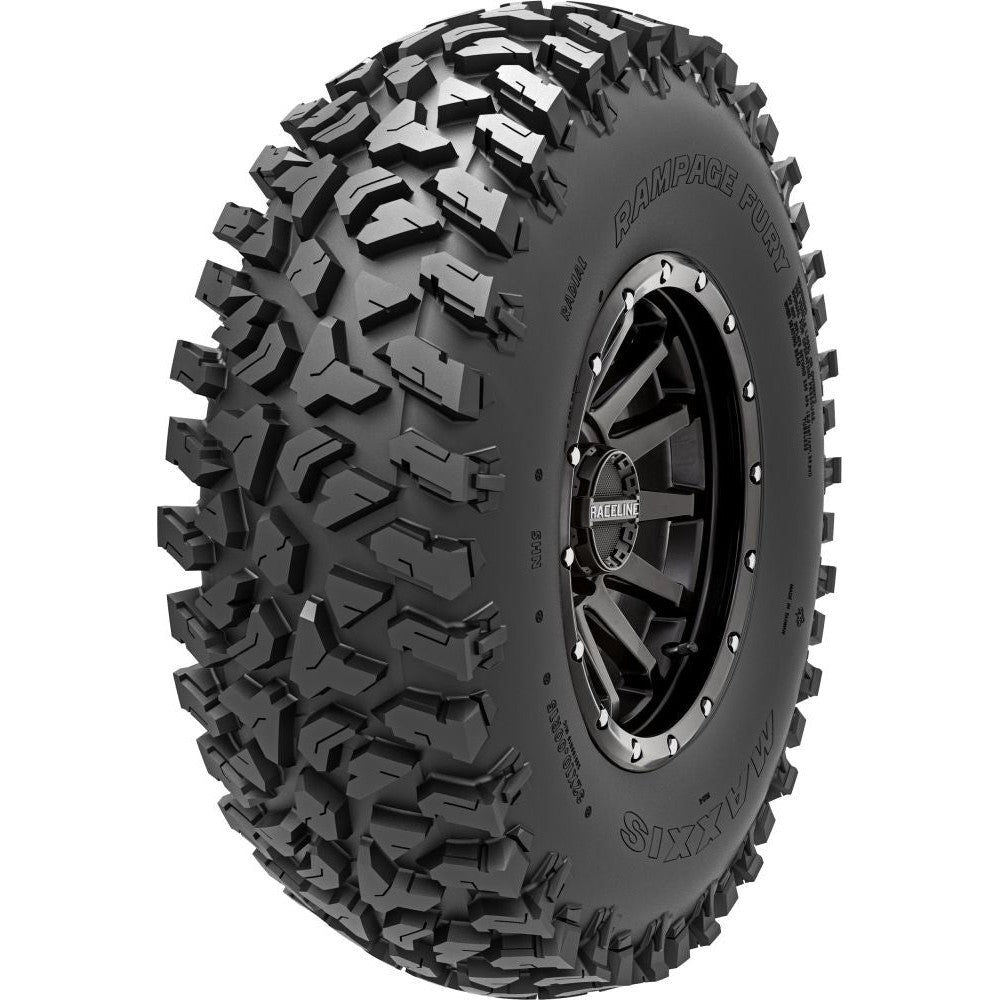 Maxxis Rampage Fury ML22 Radial ATV/UTV Tire [32X10-15] (8 Ply) TM0025 ...