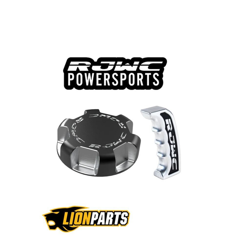 RJWC Krossflow Billet Shifter And Gas Cap 2.0 For Can Am Outlander + R ...