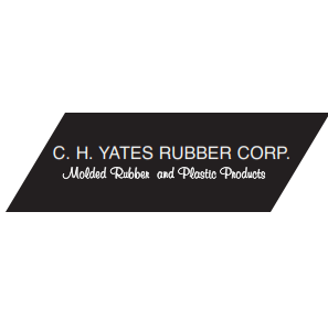 Yates Rubber 9202-4 Molded Side Guide Roller 1/2" Bore (9" X 2 ...